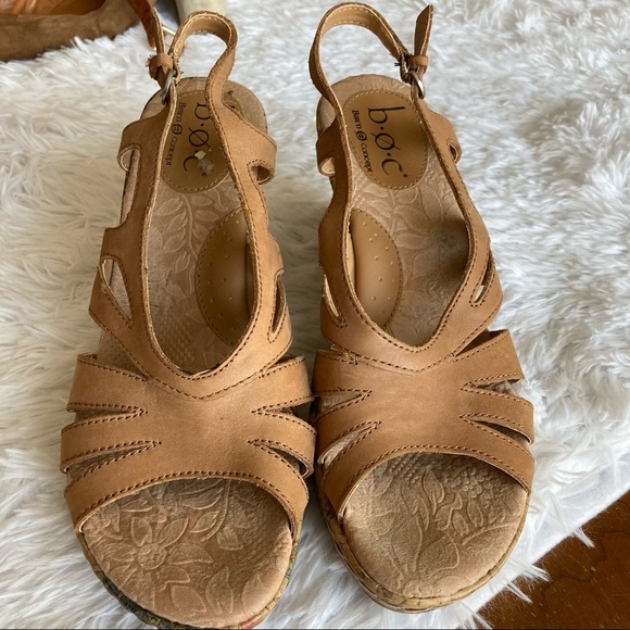 boc | Shoes | Boc Painted Cork Wedge Sandal | Poshmark